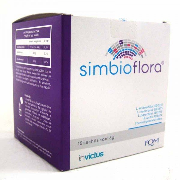 Mix Probiótico e Prebiótico Simbioflora - Caixa 15 un de 6g